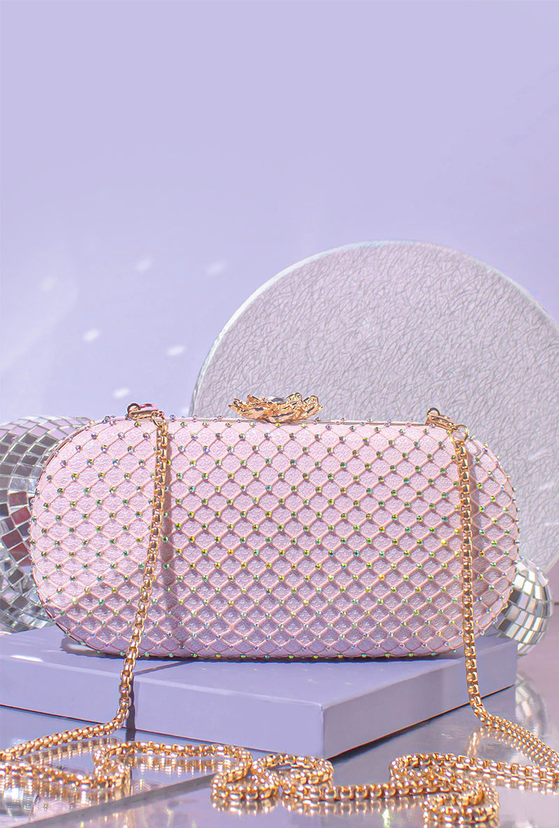 Baby Pink Unicorn Capsule Clutch